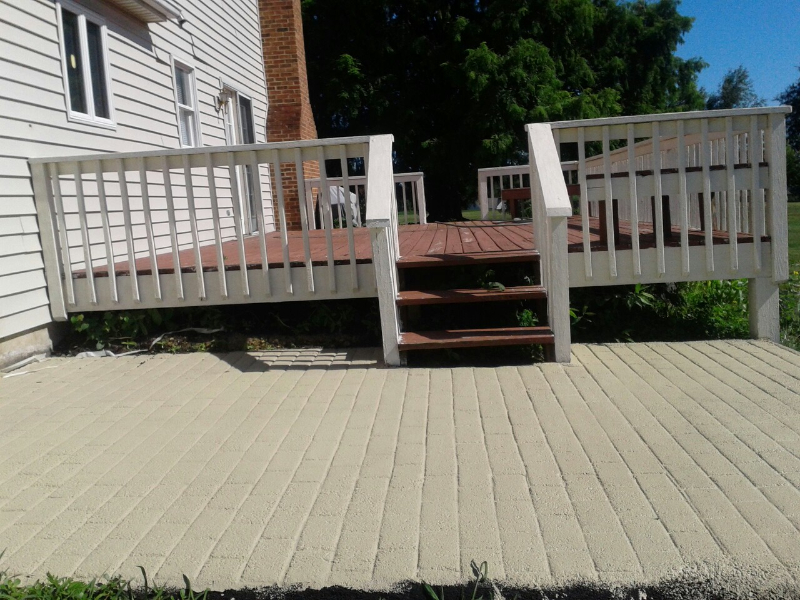 Street Print Decorative Paving System Exclusively By Willie's Paving